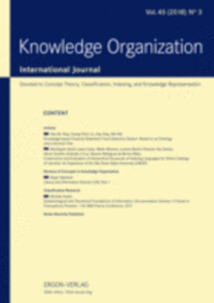 Knowledge Organization - Journal | Nomos Verlag